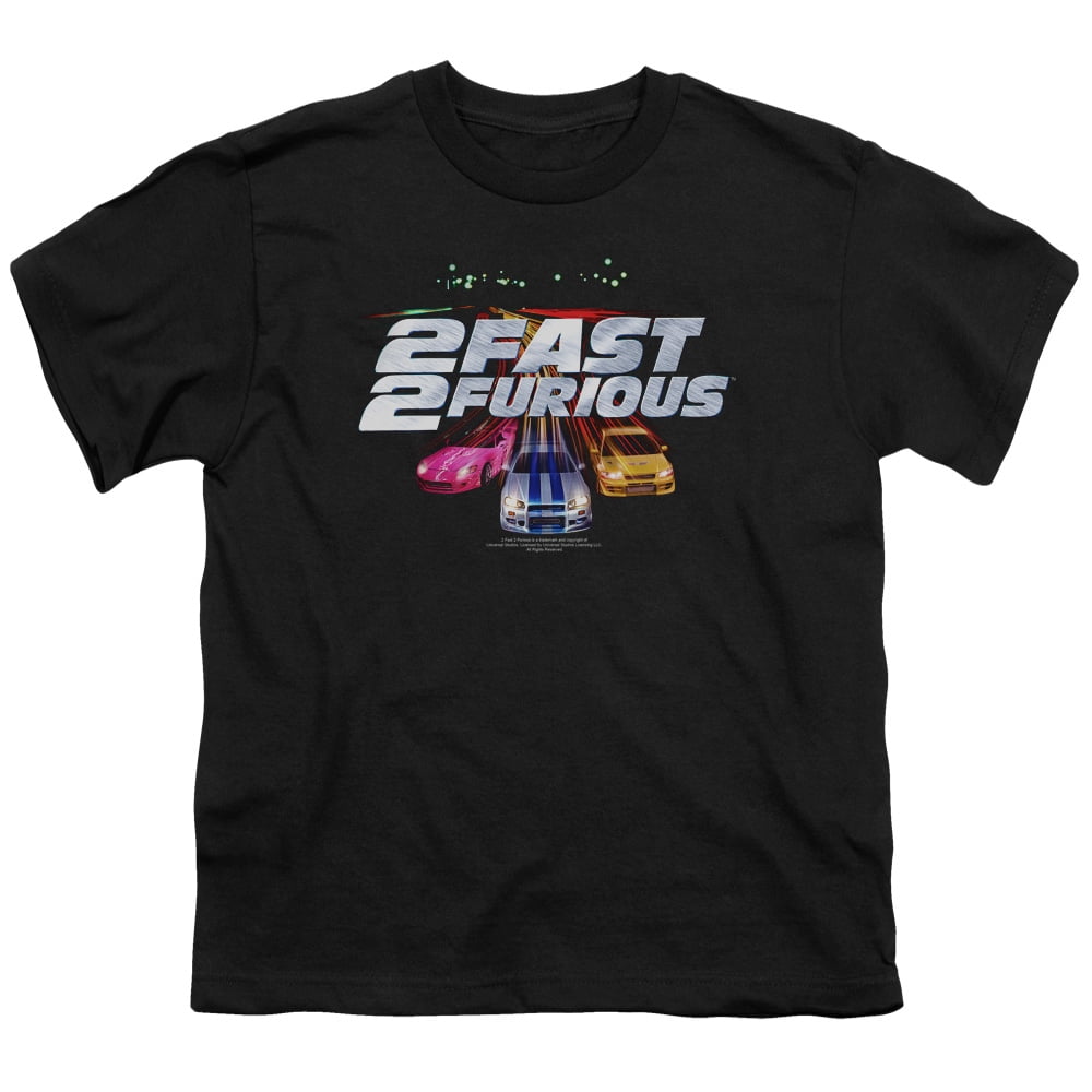 2 Fast 2 Furious - Logo - Youth Short Sleeve Shirt - Small - Walmart.com