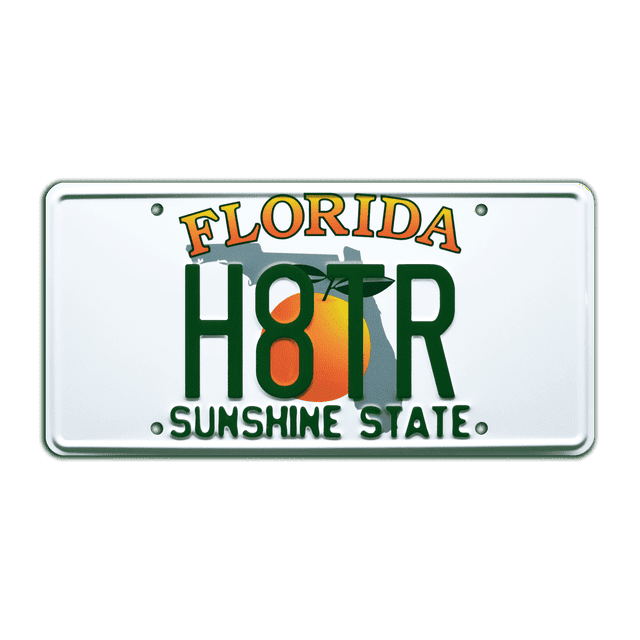 2 Fast 2 Furious | Rome’s Eclipse | H8TR | Metal Stamped Replica Prop ...