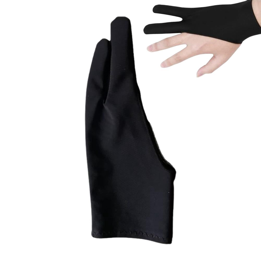 2 Finger Drawing Glove, Anti-Touch & Anti-Stain Art Glove for Graphic ...