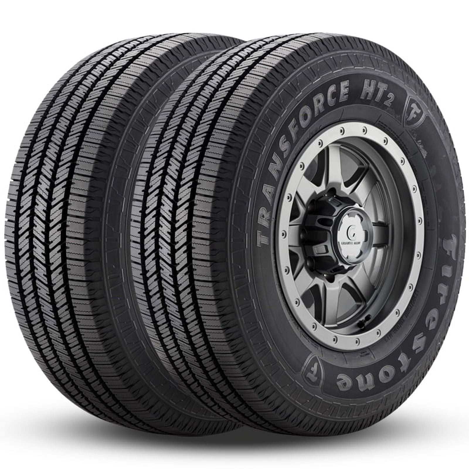 2 Firestone Transforce HT2 275/70R18 125S All Season Highway Tires ...
