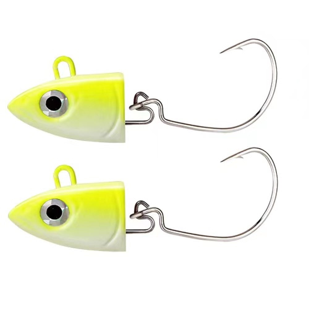 2 of Fishing Black Minnow Lure 5g/10g/15g/25g/40g JIgging Head Soft Silicone Bait Wobblers For ...