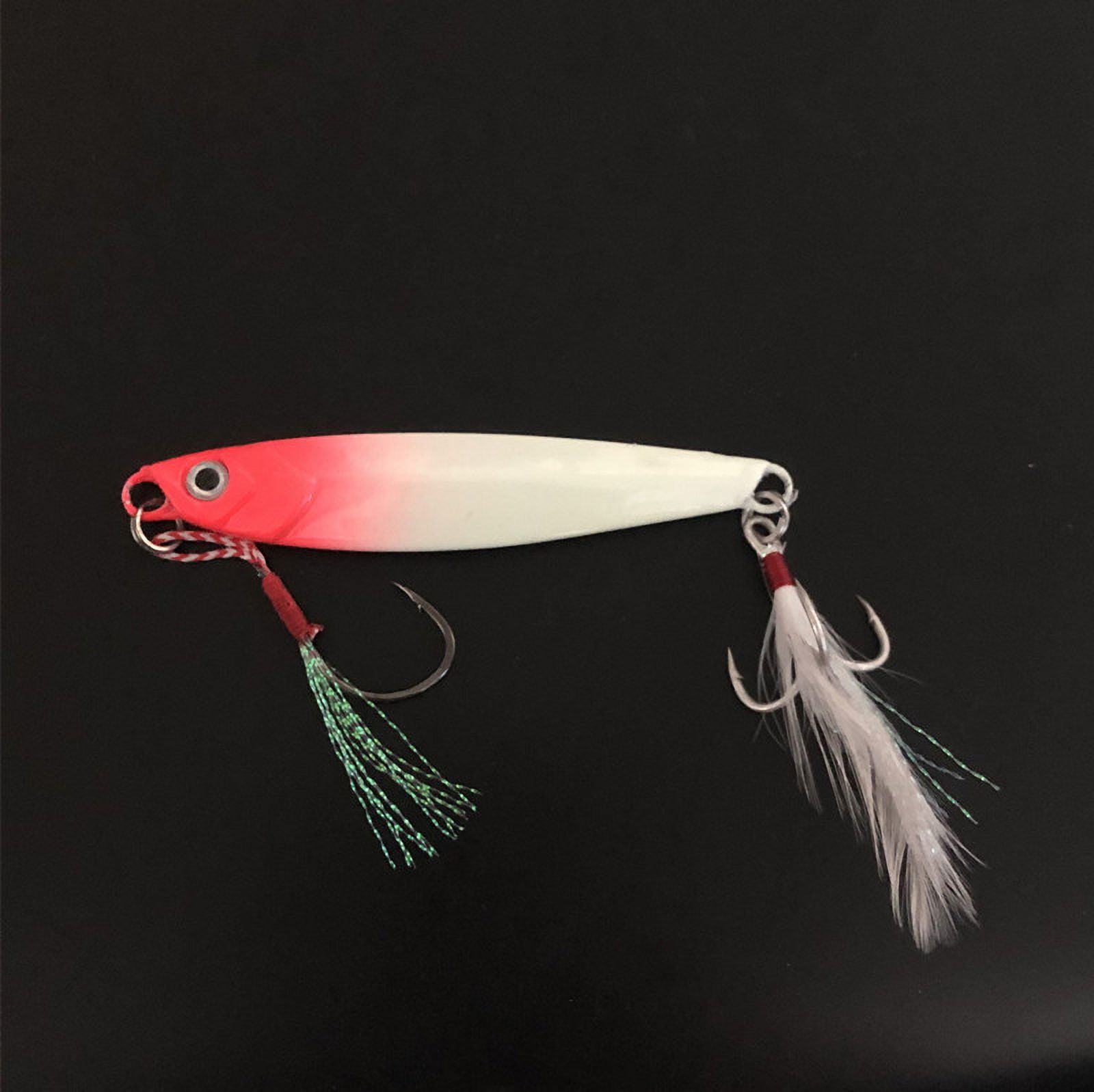 2 of Fishing Glow Jigs 15g/6cm 7g/10g/20g/25g/30g Jigbait Lure Shore ...