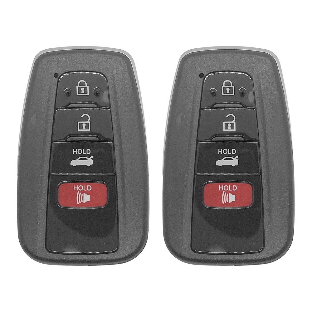 2 Fits For 2018 2019 2020 2021 Toyota Camry Remote Key Fob HYQ14FBC 4 ...