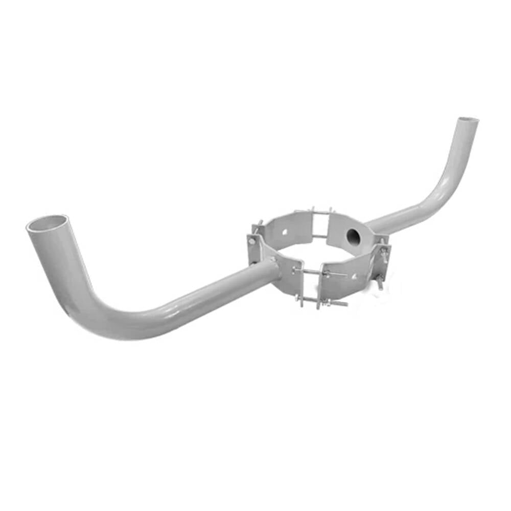 2 Fixture Wood Pole Mounting Bracket for Wood Poles 10-13 Inch Diameter ...