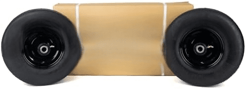 (2) Flat Free Tire Assemblies 13x6.50-6 Fits Hustler X One Super Z ...