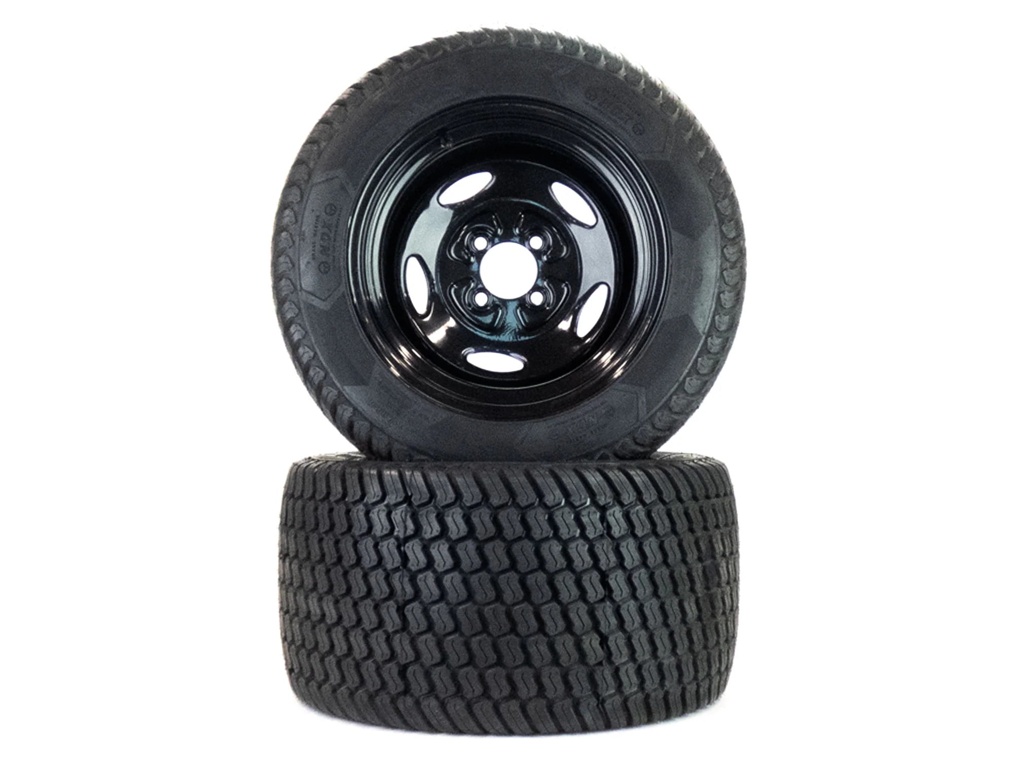 (2) Flat Free Turf Tire Assm 24x12.00-12 Scag Turf Tiger 61" 72" 481850 ...