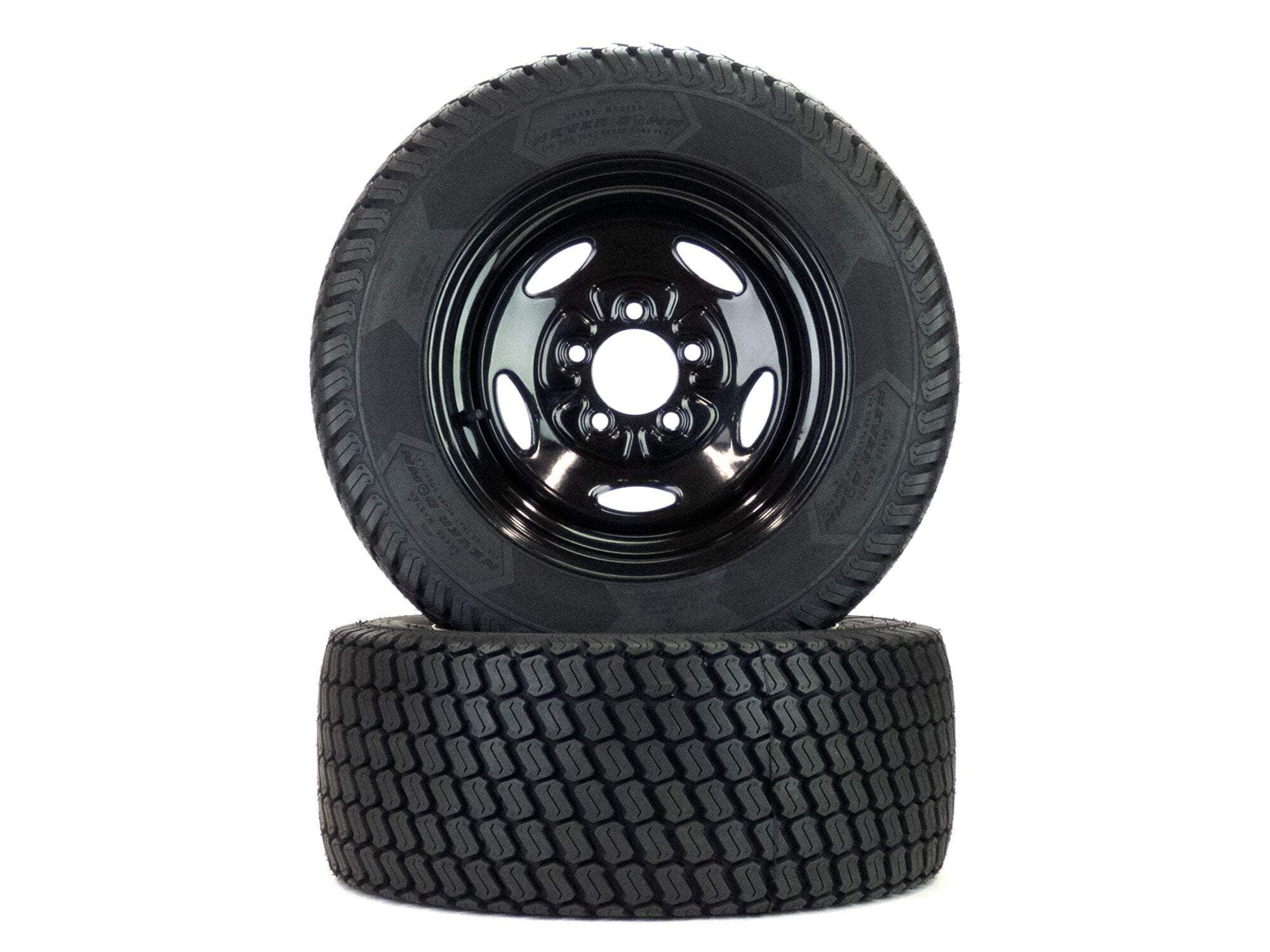 (2) Flat Free Turf Tire Assm 24x9.50-12 Hustler Super Z 54" 782078 ...