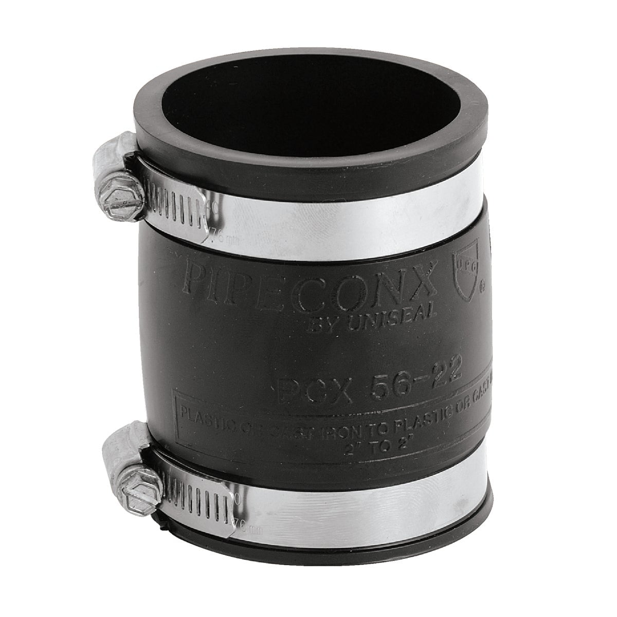 2" Flexible Coupling Fernco, Inc. Rubber Flex Fittings P1056-22 ...