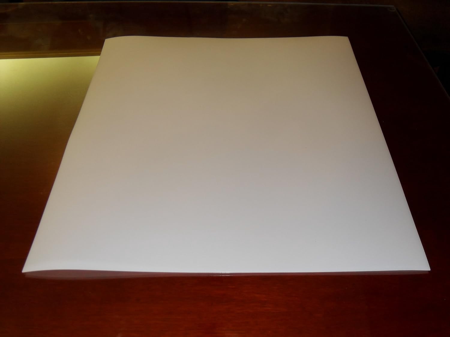 2 Flexible Translucent PE Plastic Sheet 25x23x1/16 (0.06) DIY Thick ...
