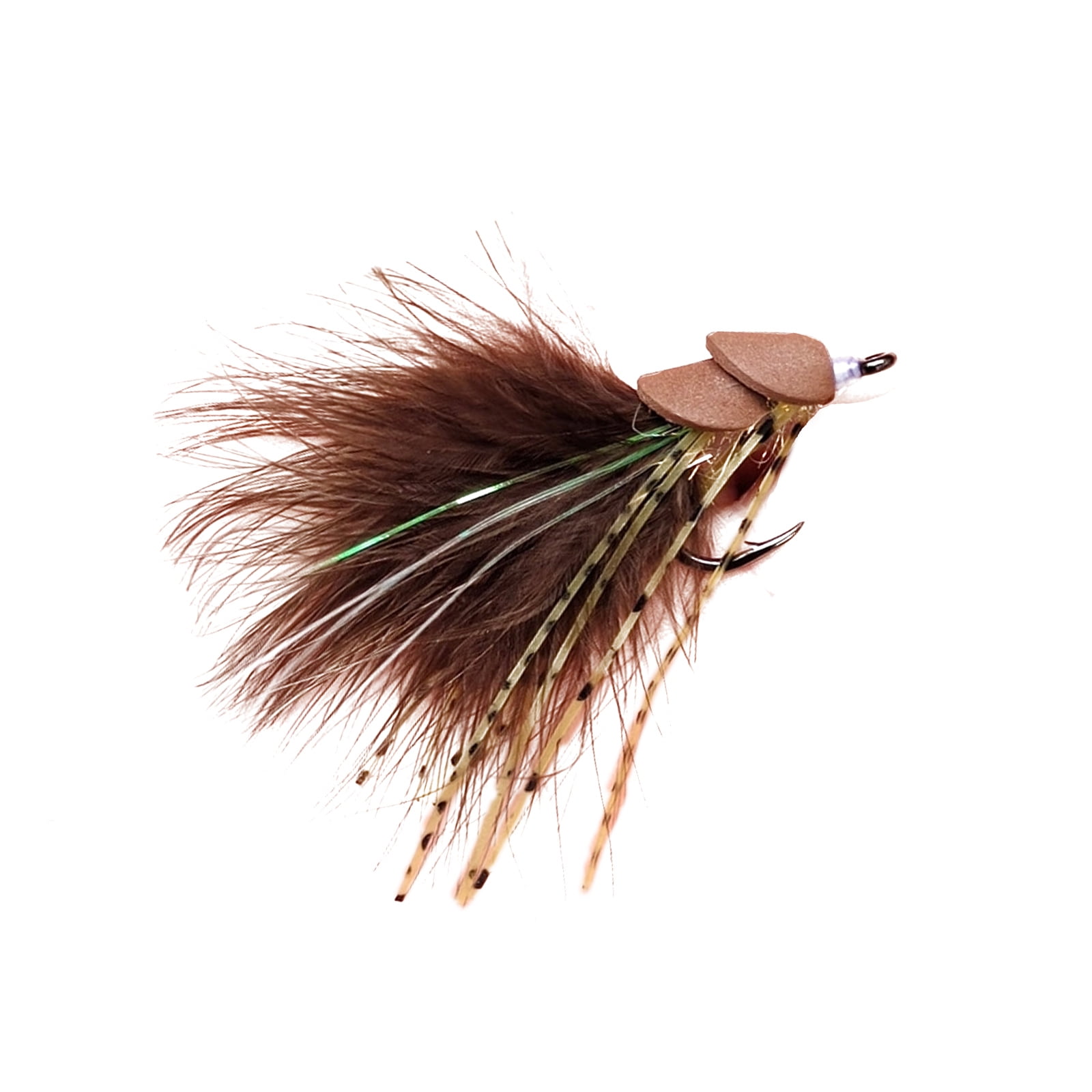 2. Foam Head Steel Jigs Streamers Fly 1/3pcs, Floating Fishing Lure ...
