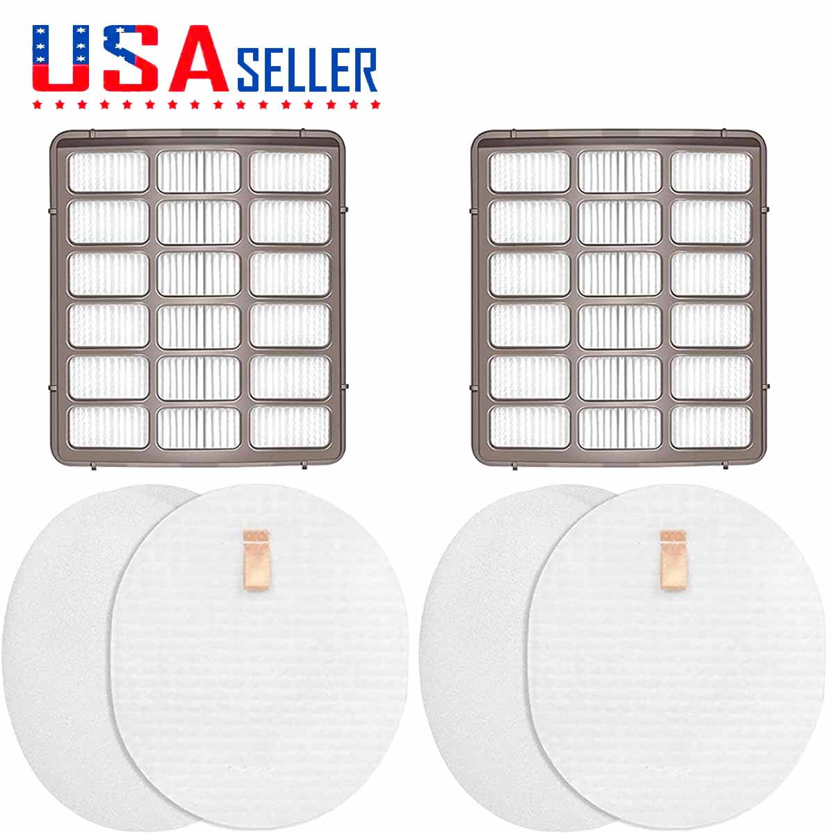 2 Foam and Felt + 2 Hepa Filters Replacement for Shark Navigator ...