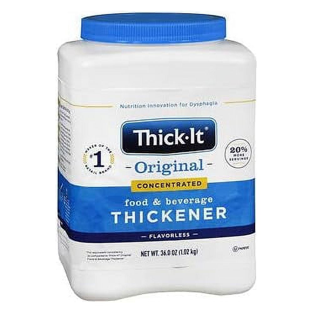 2 Food and Beverage Thickener, Unflavored Concentrated Powder - 36 oz ...