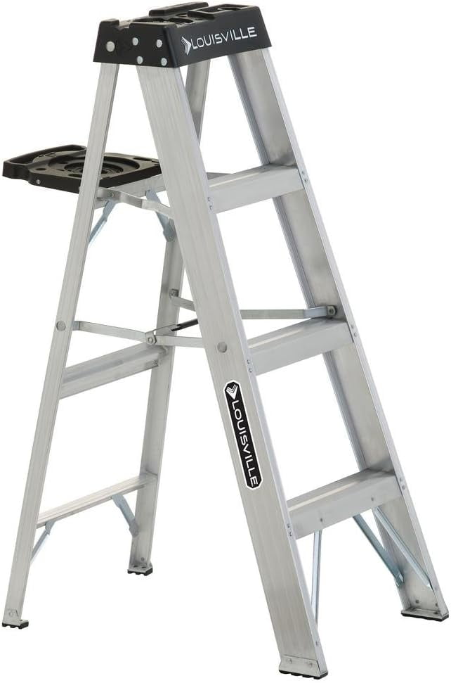 2-Foot Aluminum Step Stool Industrial, 300-Pound Load Capacity, Type IA ...