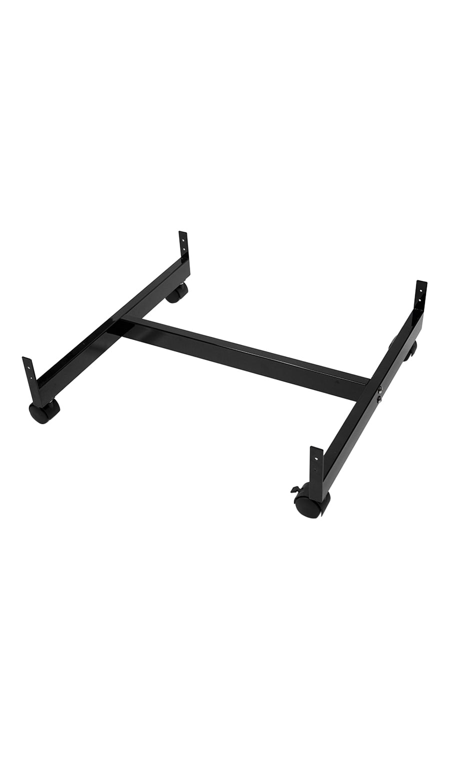 2 Foot x 2 Foot Black Grid Gondola Base with Casters - Walmart.com