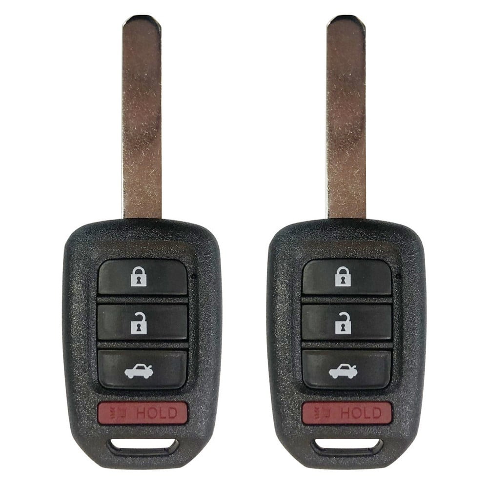 2 For 2014 2015 2016 Honda Accord Civic Car Key Fob Keyless Remote ...
