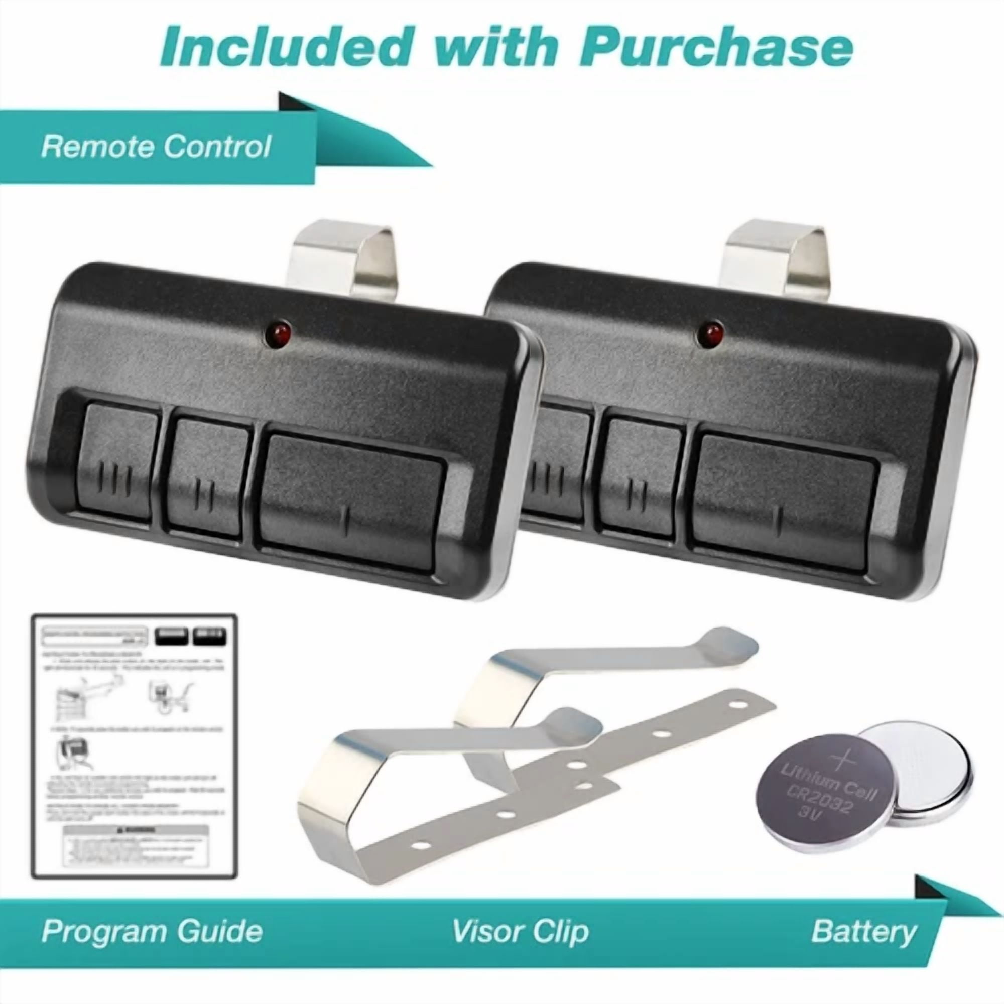 2 For 893Lm Garage Remote Control Learn Button Liftmaster 891Lm 953Estd ...