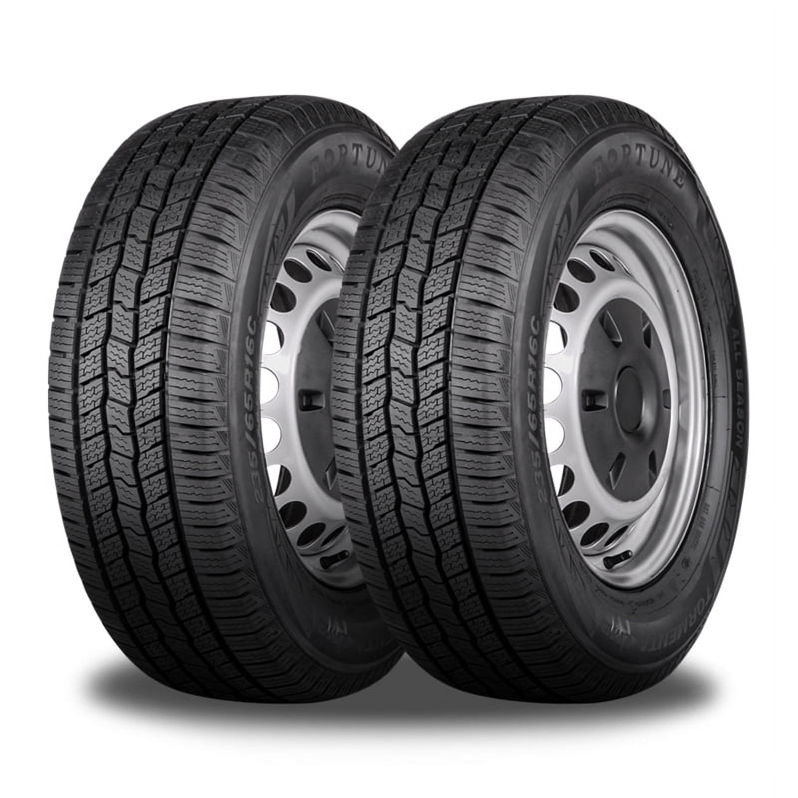 2 Fortune Tormenta LMD LT 235/65R16 121/119R Commercial Van Truck Tires ...