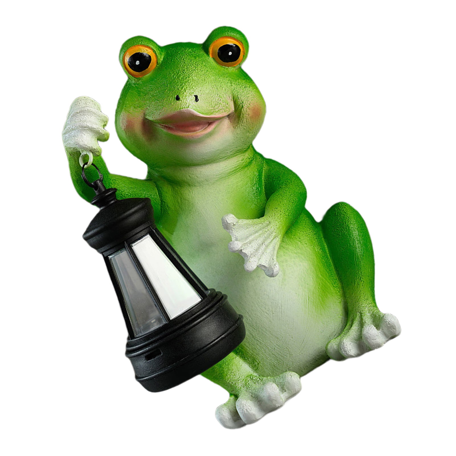 2. Frogs Solar Light Outdoor Weatherproof Resin Sculpture Night ...