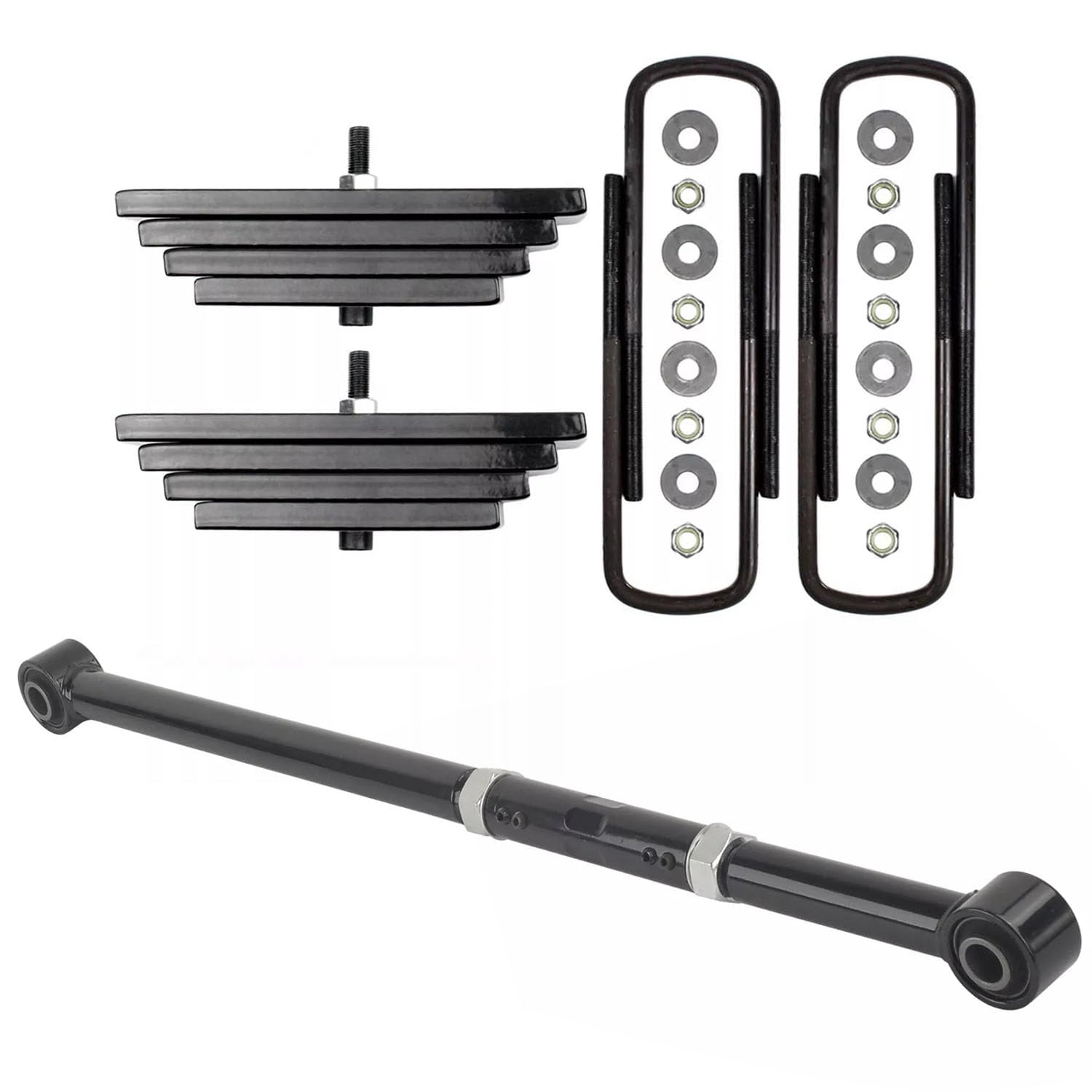 2" Front Leveling Lift Kit and Adjustable track bar For 1999-2004 Ford ...