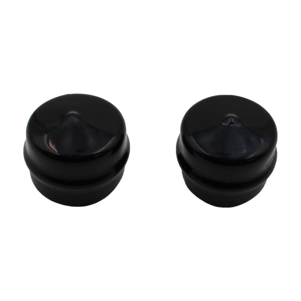2 Front Spindle Caps (Black) Fits John Deere, Sabre & Scotts Models ...