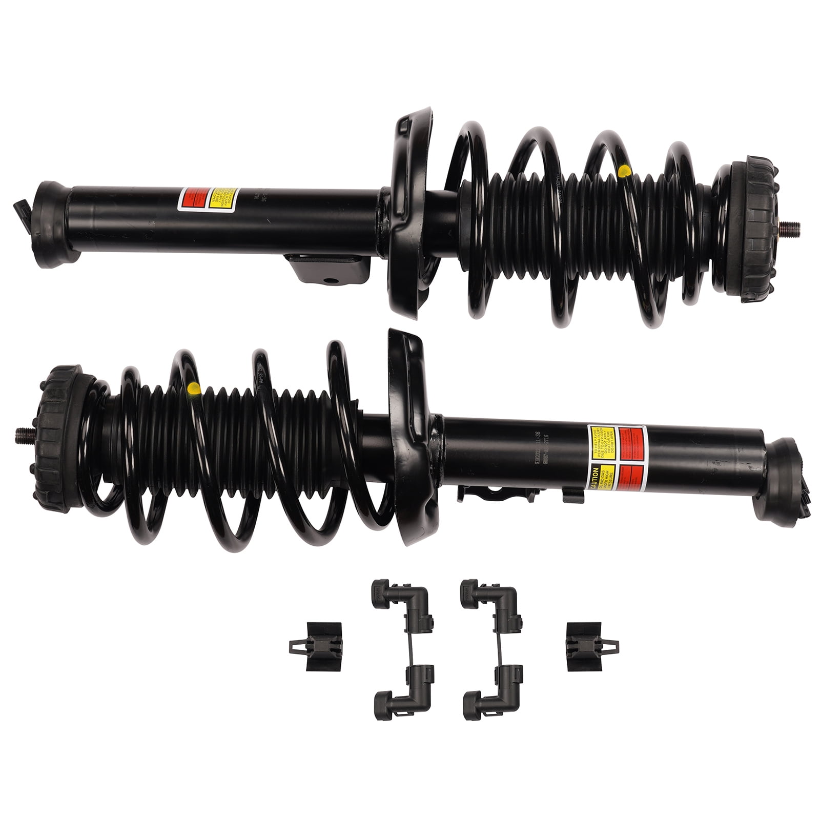 GELUOXI 2Pcs Front Suspension Strut and Coil Spring Assembly for ...