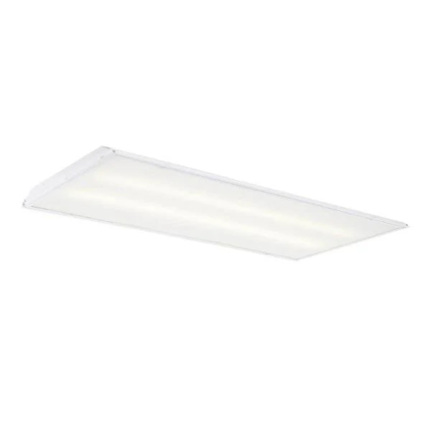 2 Ft. X 4 Ft. 128-Watt Equivalent Integrated LED White Prismatic Lens ...