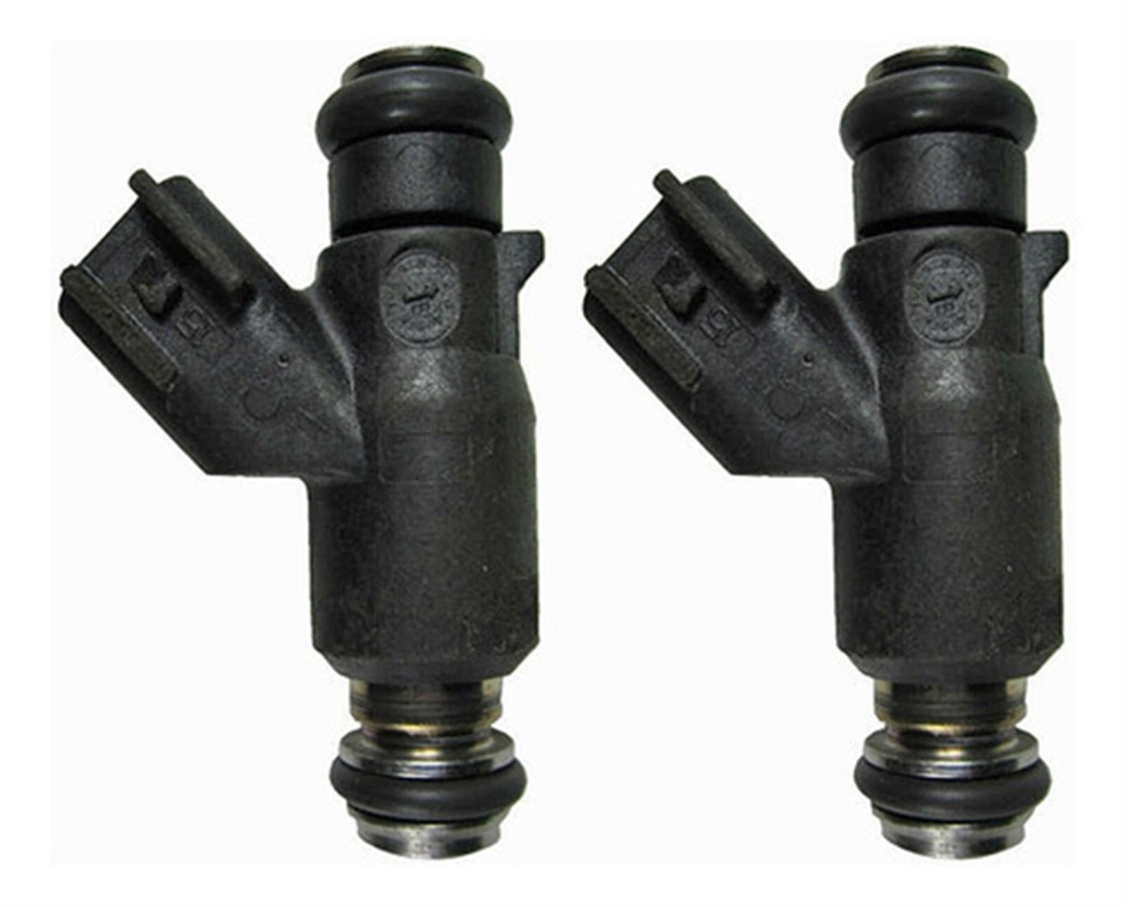 2 Fuel Injectors Compatible with Harley Davidson Road King - Walmart.com