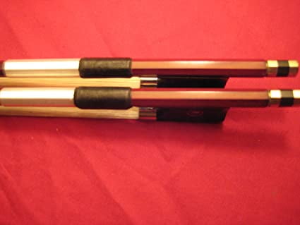 2 Full-size Violin Bows: Advanced Brazilwood Violin Bow, Fully Lined ...