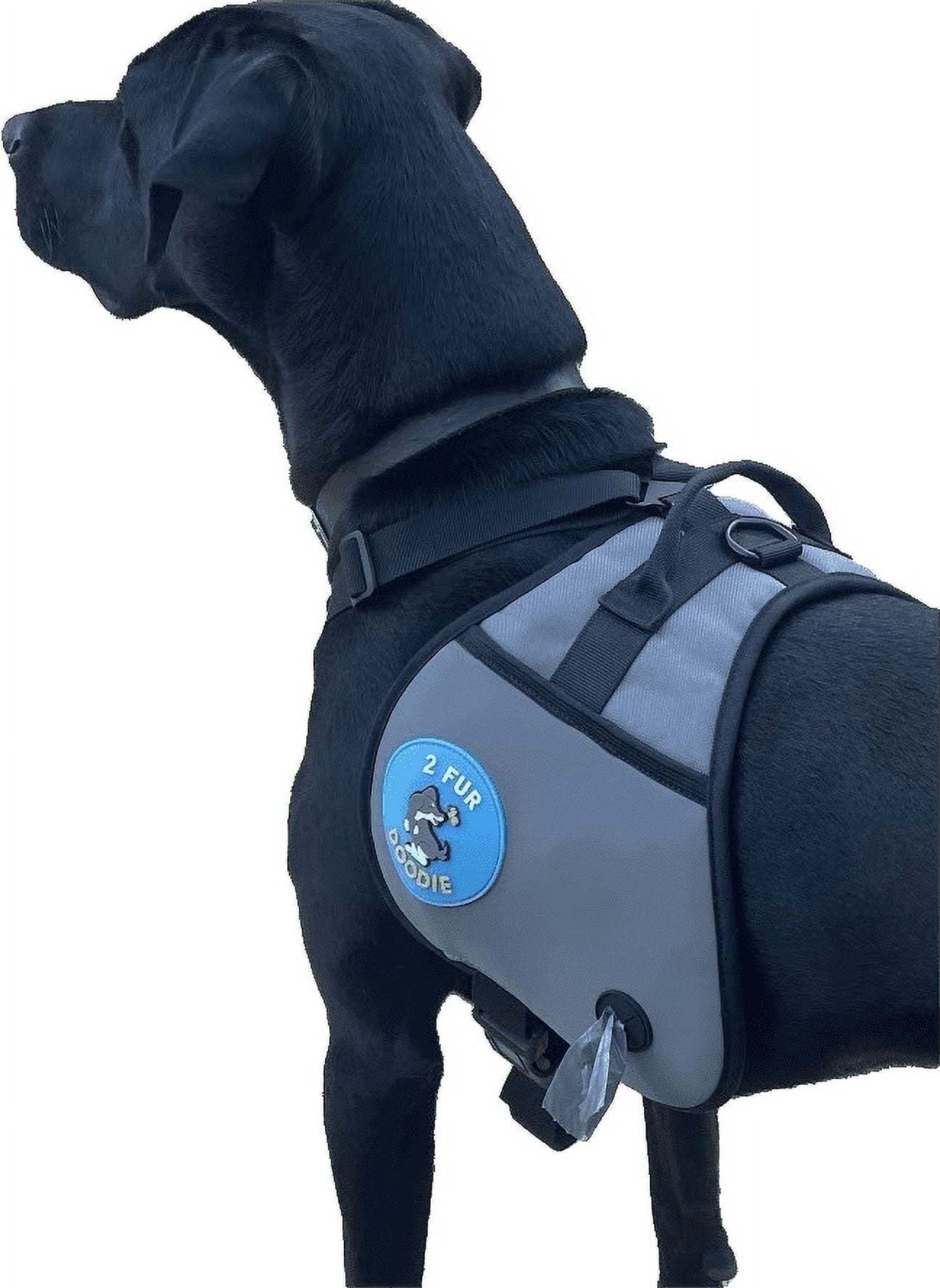 2 Fur Doodie: The Poop Saddle | Dog Harness with Fresh Bag Dispenser ...