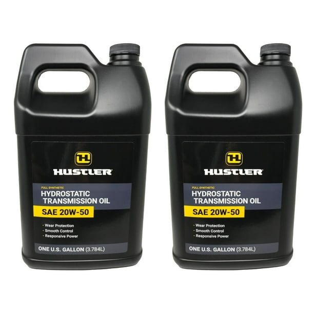 (2) GALLON- HUSTLER Hydrostatic Transmission Oil 20W50 - Walmart ...