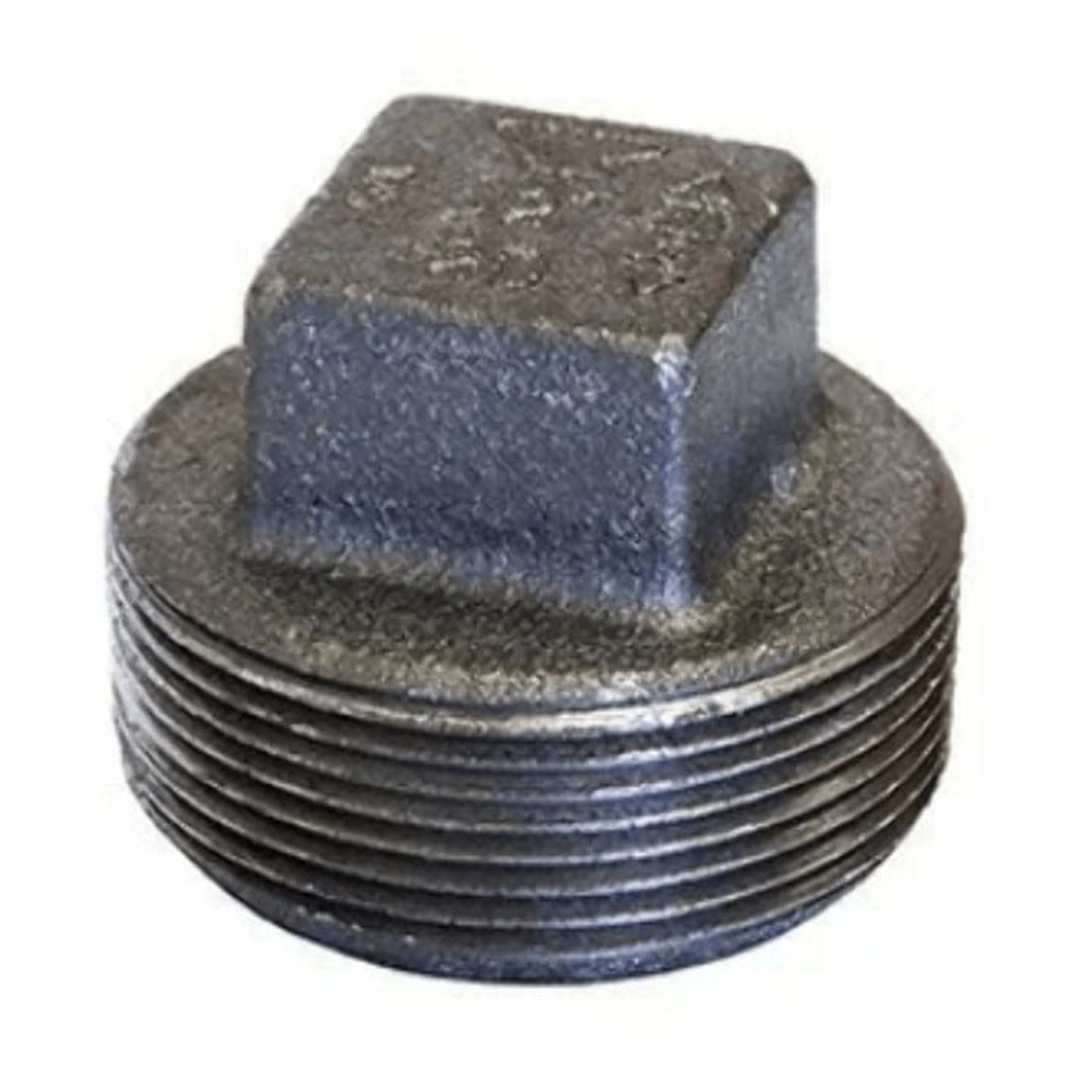 Square Head Solid Plug - Cast Iron Domestic Quality - Walmart.com