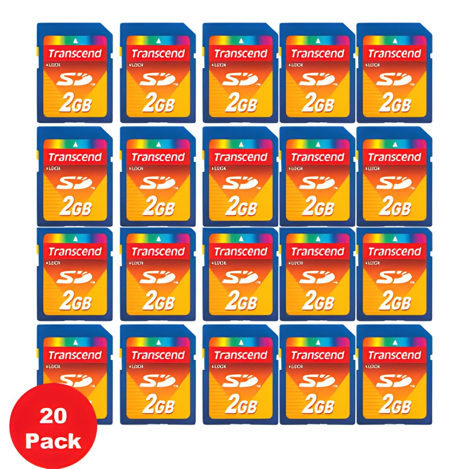 2 GB Memory Card for Older Cameras (20 Pack) - Walmart.com
