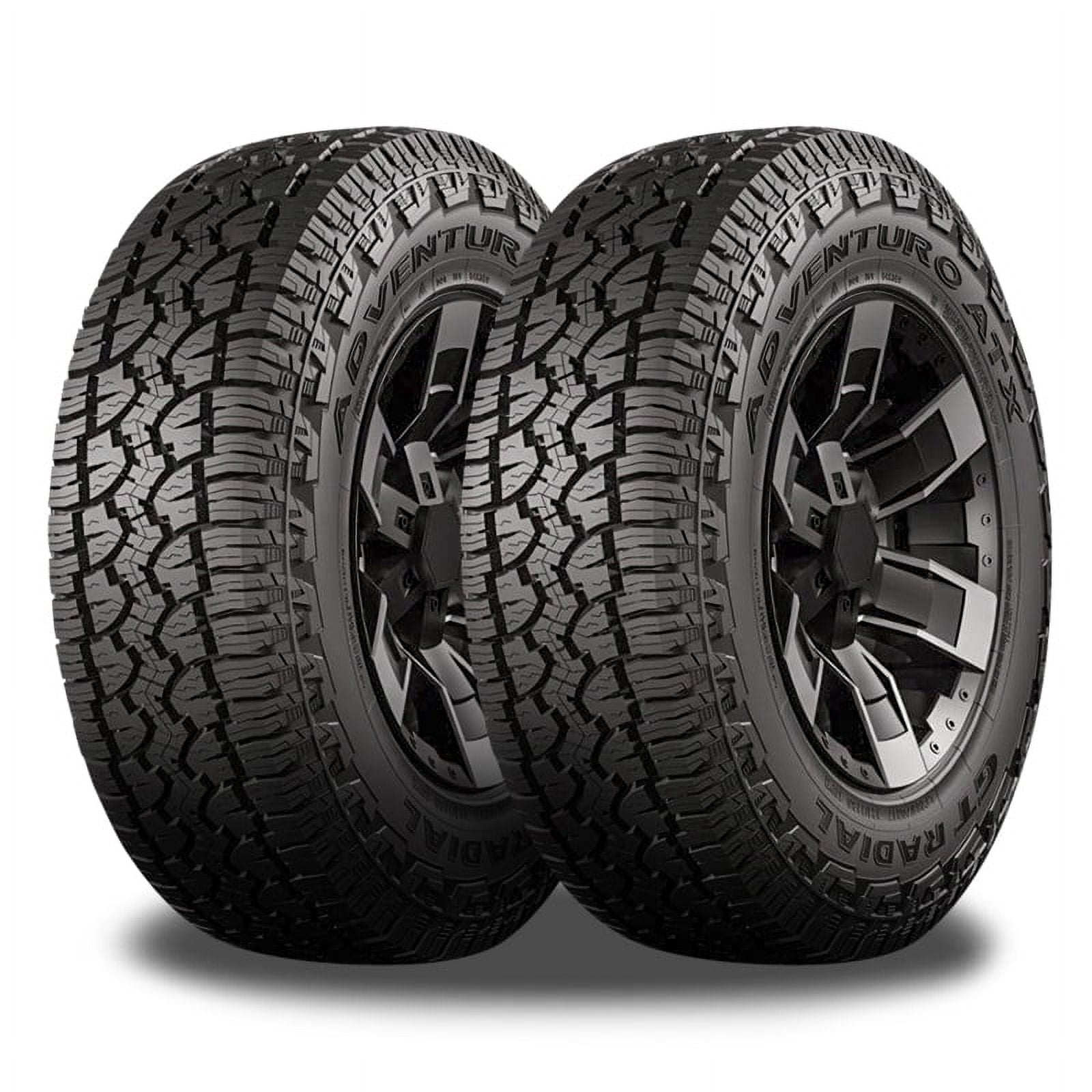 2 GT Radial Adventuro ATX 265/60R18 110H All Terrain 3PMSF ON/OFF-ROAD ...