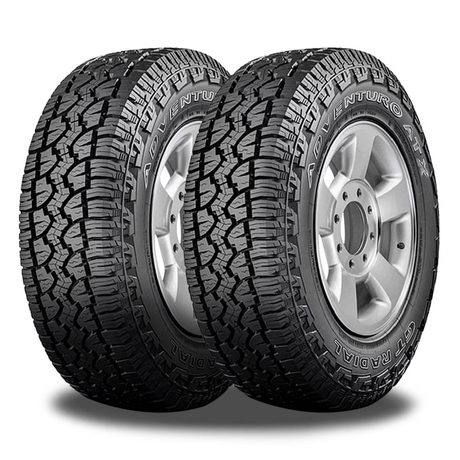 2 GT Radial Adventuro ATX OWL 285/70R17 121S All Terrain 50K Mi ...