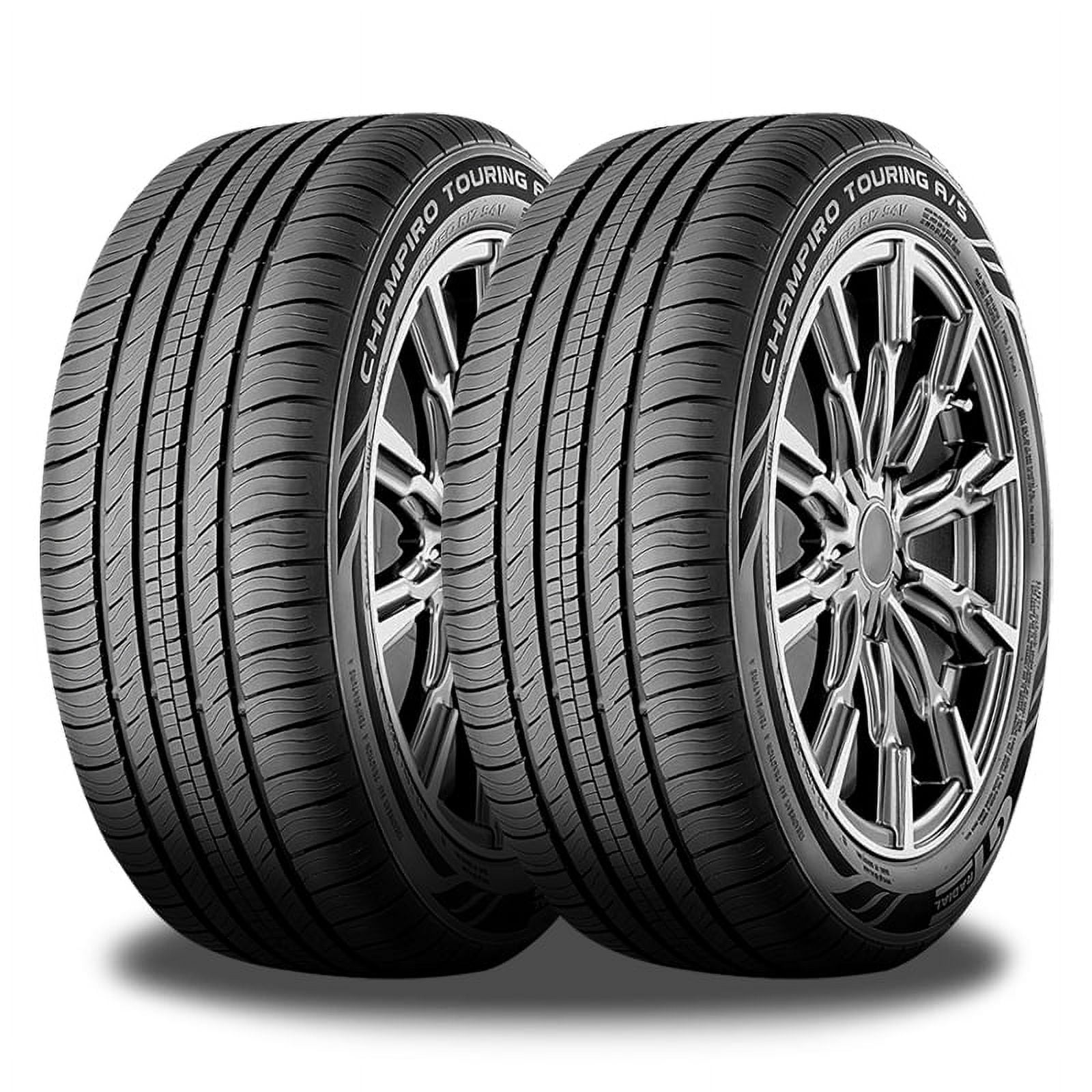 2 GT Radial Champiro Touring A/S 225/55R19 99V All Season Tires 60K Mi Warranty GTNB765 / 225/55 ...