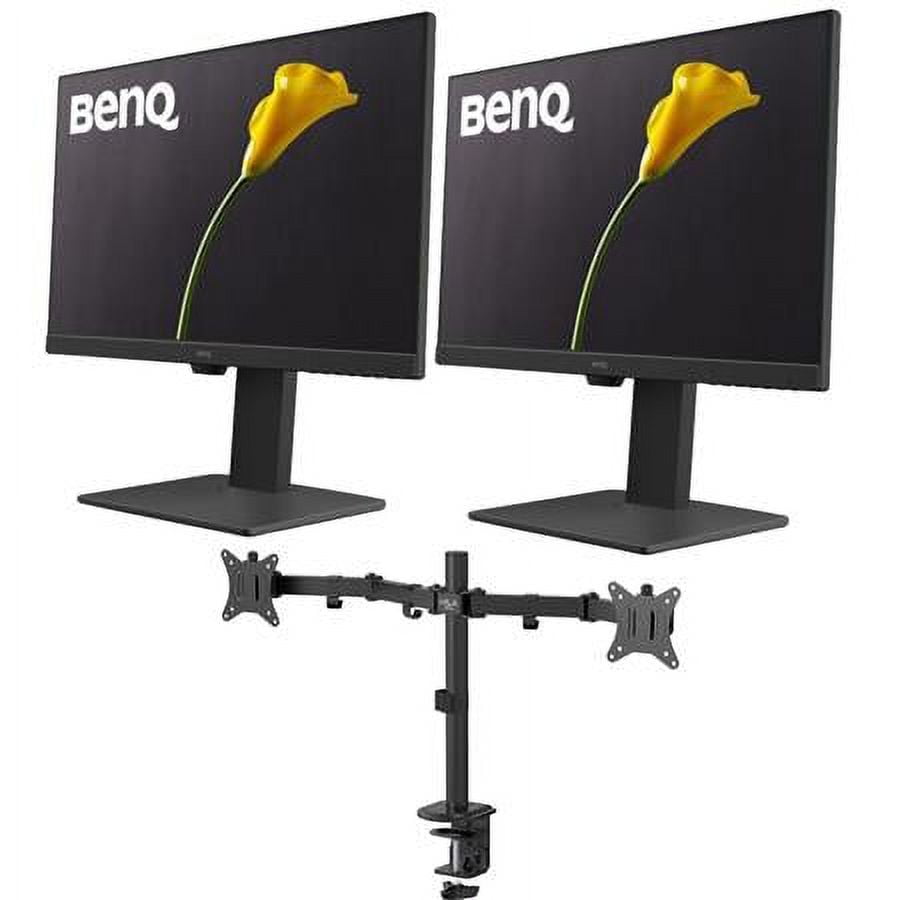 (2) GW2485TC 24" 1080P FHD IPS Ergonomic Flicker-Free Computer Monitor ...