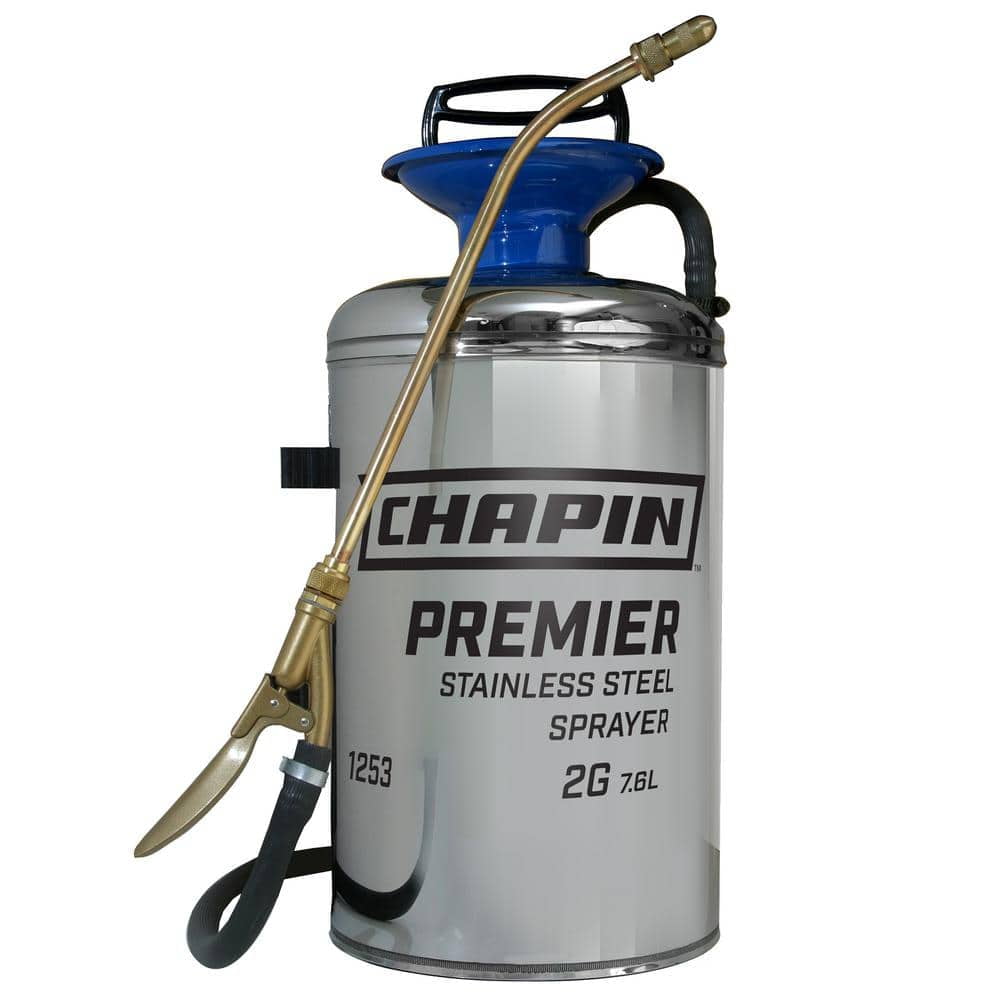 2 Gal. Premier Series Professional Stainless Steel Sprayer - Walmart.com