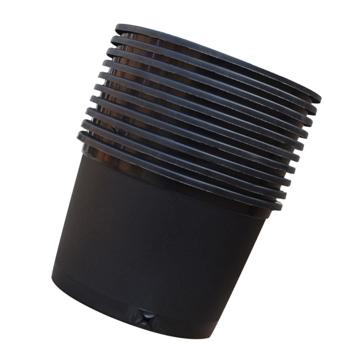 2 Gallon 10 Pack Nursery Pot, Short Nursery Container Injection Molded ...