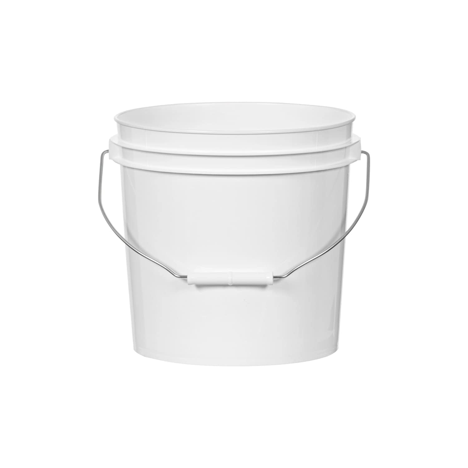 2 Gallon Food Grade Plastic Buckets 18 Pack, All Purpose Pails for ...