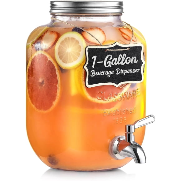 2 Gallon Glass Container