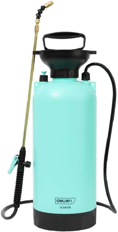 2-Gallon Pump Pressure Sprayer, Pressurized Lawn & Garden Water Spray ...