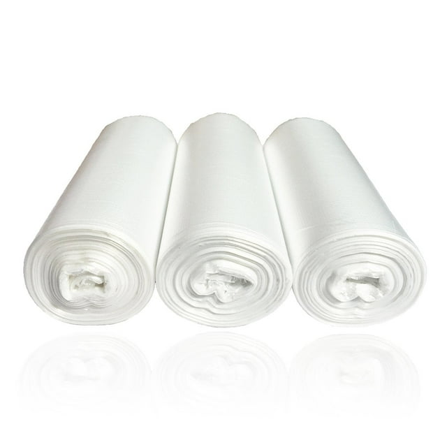 2 Gallon Small Trash Bags, Clear, 150 Counts/ 3 Rolls - Walmart.com