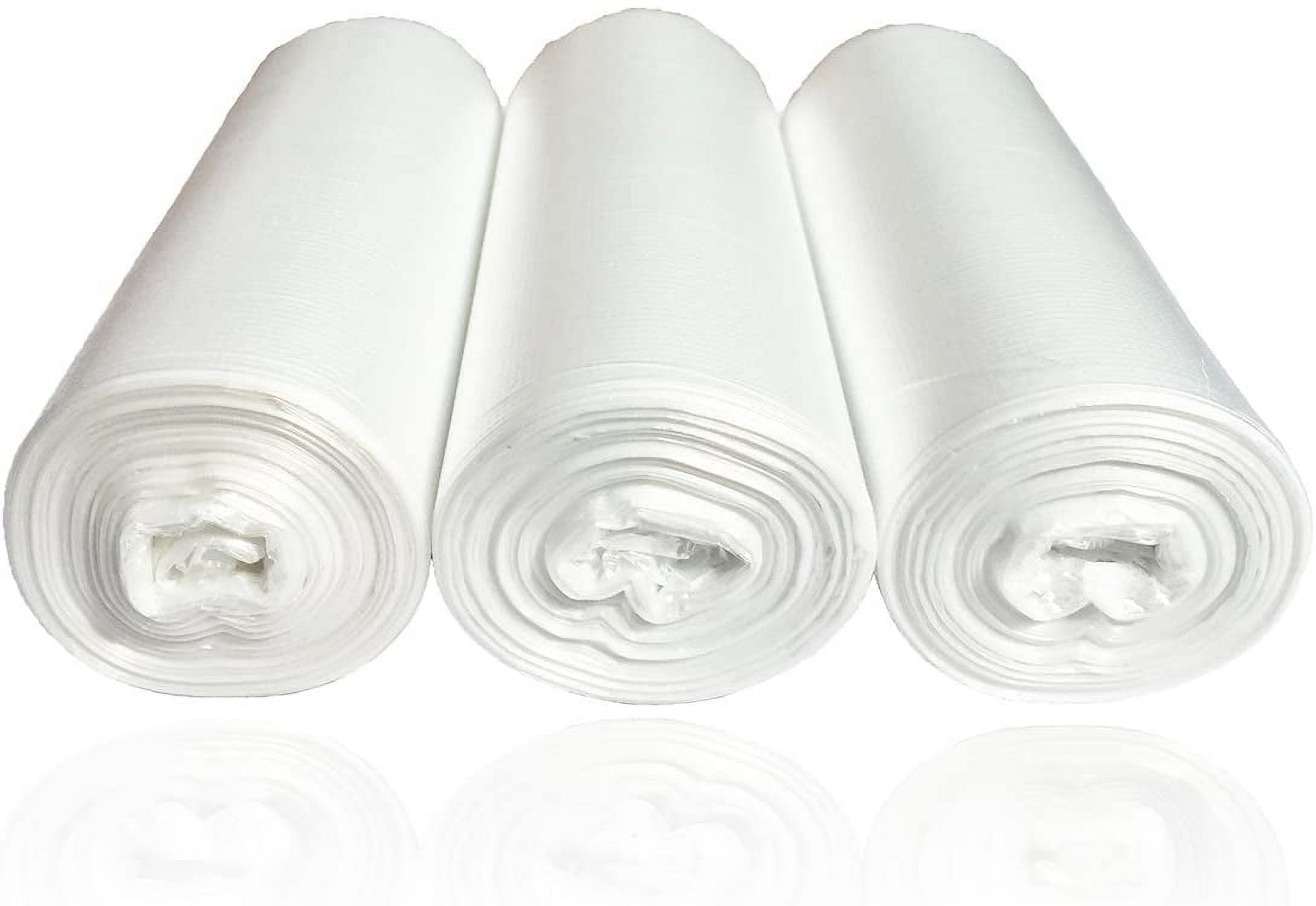 2 Gallon Small Trash Bags, Clear, 150 Counts/ 3 Rolls - Walmart.com