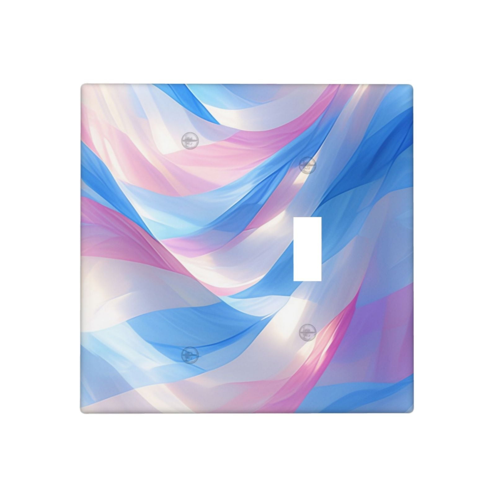 2-Gang 1 Blank 1 Toggle Wall Plate for Bedroom Room Bathroom Decorative ...