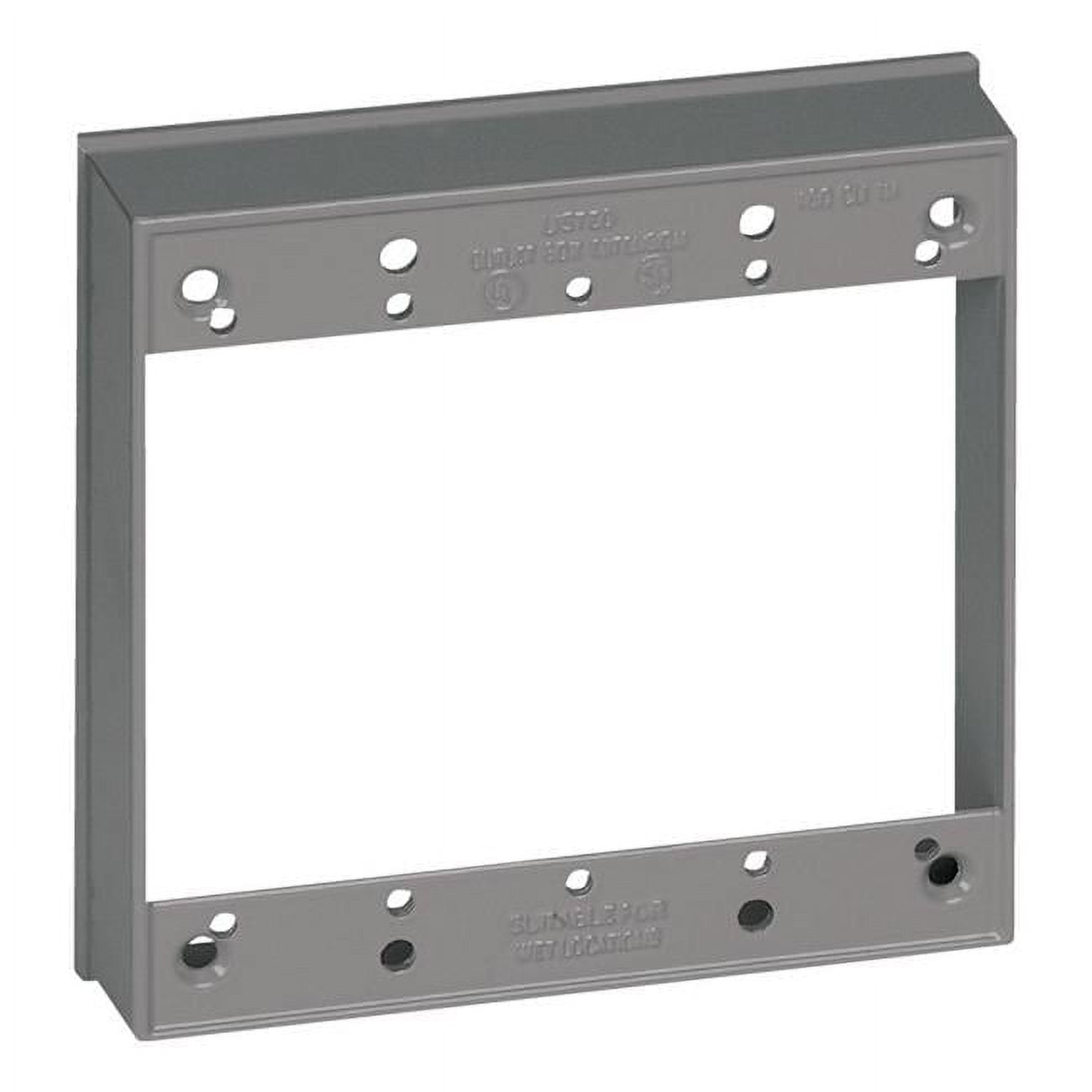 2-Gang Extension Ring, Grey - Walmart.com