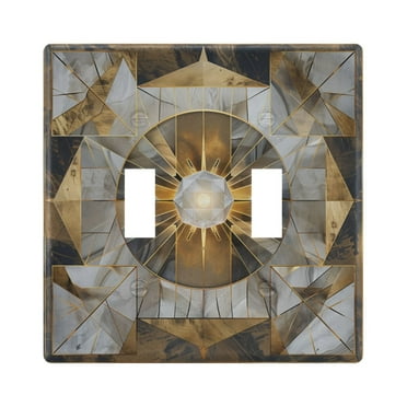 Meriville French Scroll Electrical Outlet Wall Plate Cover, Hand ...