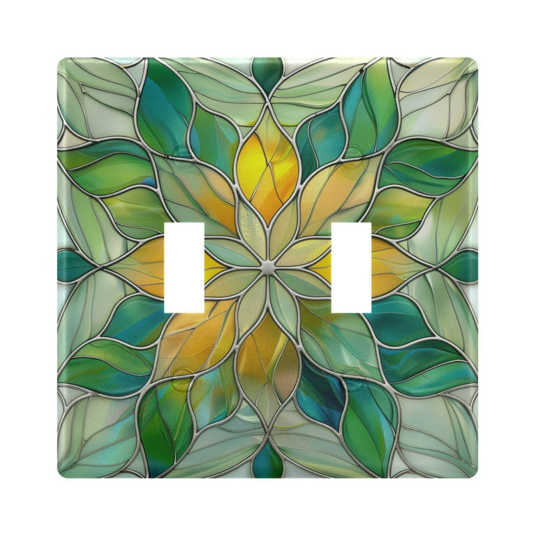 Stained Glass Switch Plate Covers