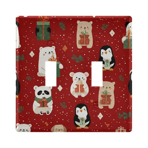 2-Gang Light Switch Wall Plate Outlet Cover for home electrical outlets ...