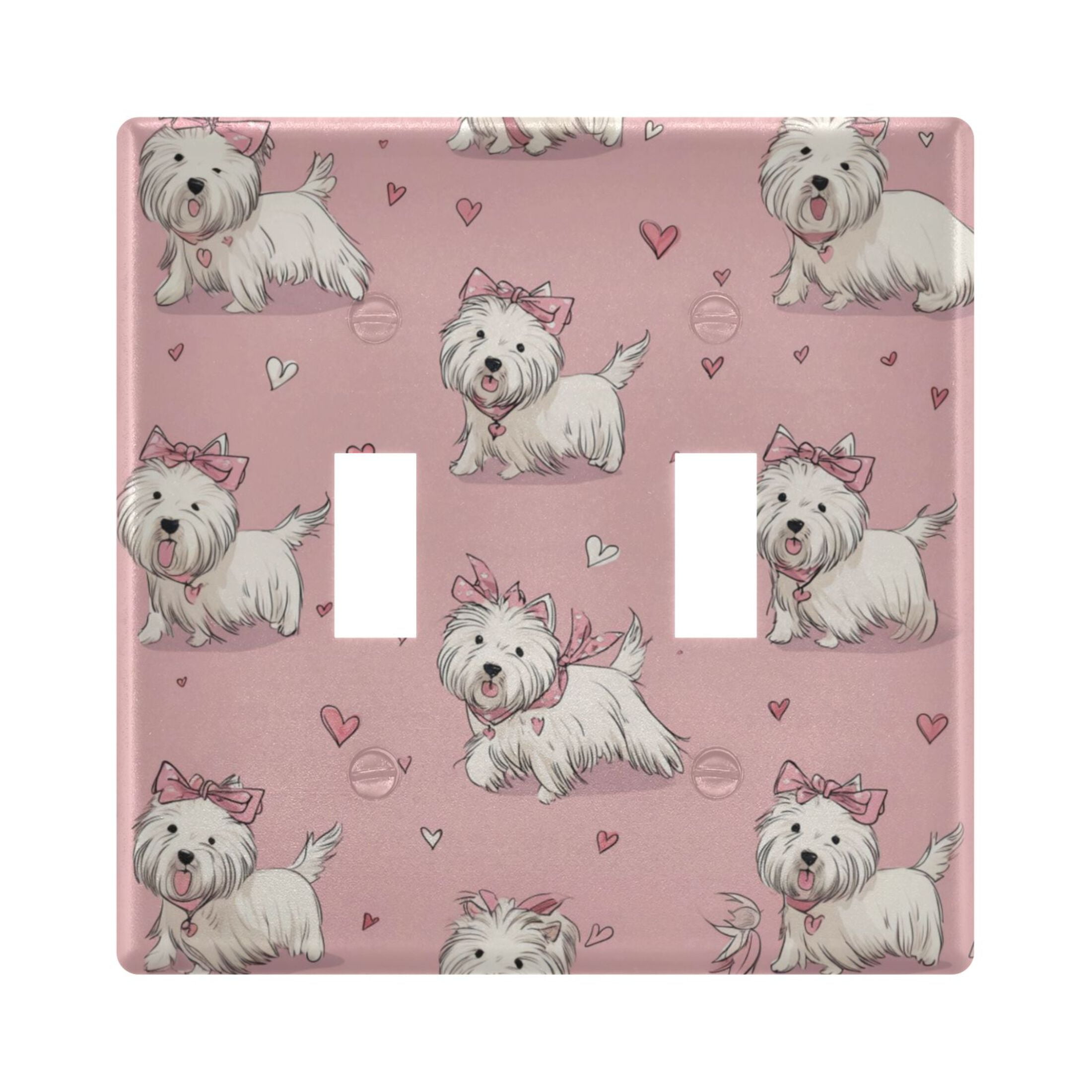 2-Gang Light Switch Wall Plate Outlet Cover for home electrical outlets ...