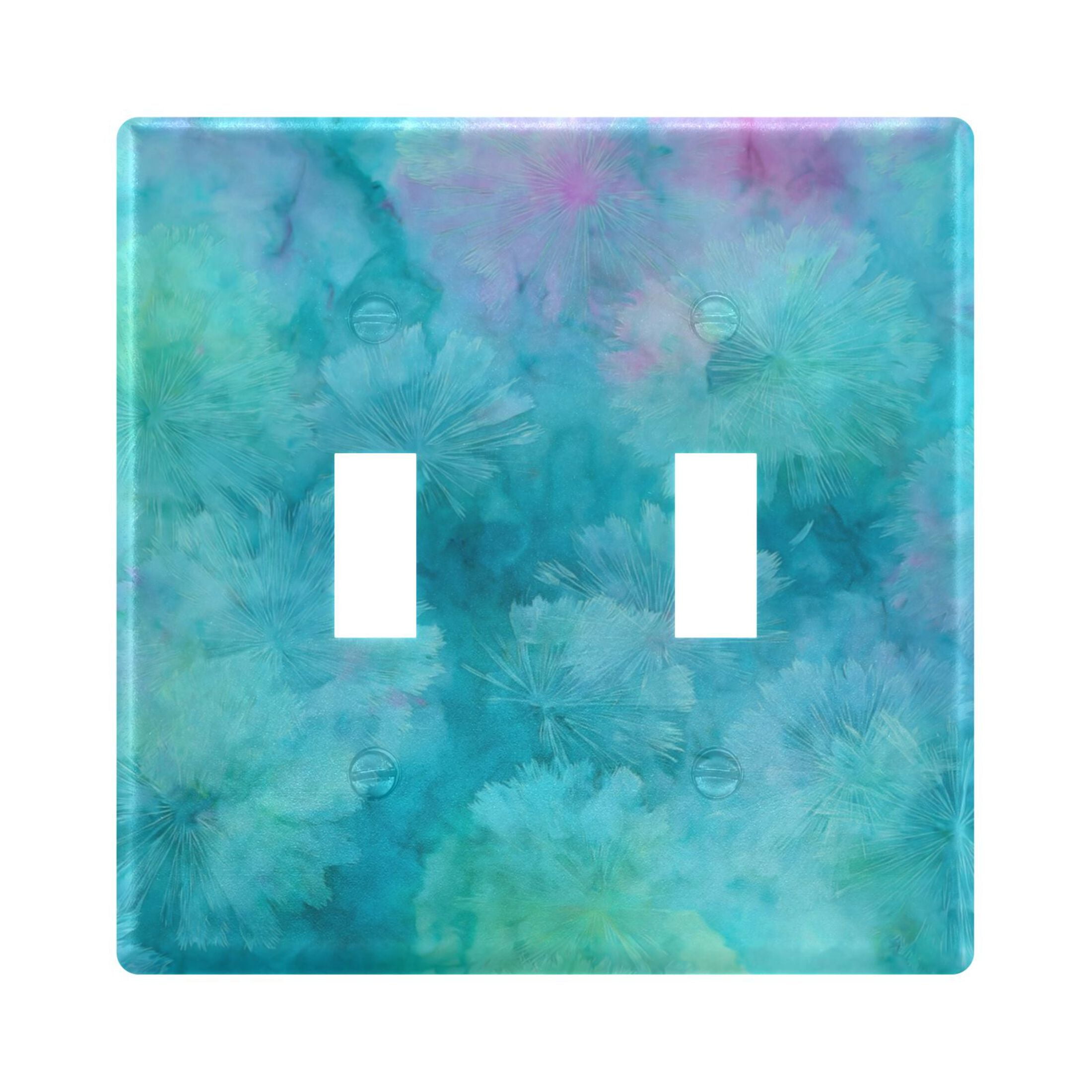 2-Gang Light Switch Wall Plate Outlet Cover for home electrical outlets ...